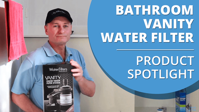 Bathroom Vanity Inline Water Filter System | My Water Filter Blog